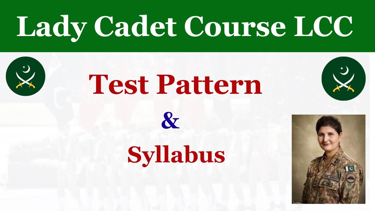 Lady Cadet Course LCC Test Pattern & Syllabus | Lady Cadet Course - YouTube