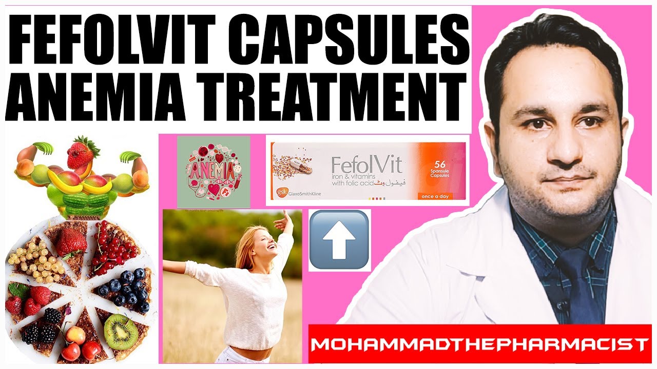 Fefolvit Capsule Uses, Dosage & Side Effects | Fefolvit: Anemia ...