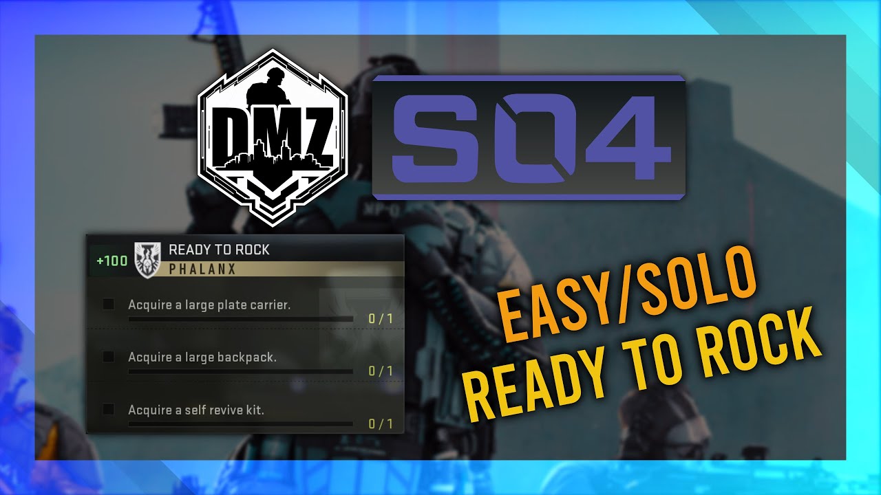 Ready to Rock (Phalanx) GUIDE | DMZ Season 4 Mission Guide | Vondel ...