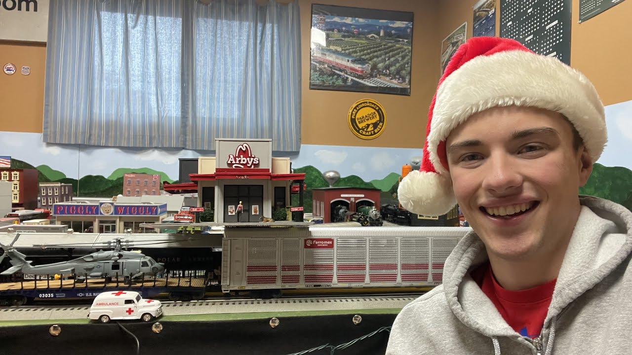 What Trains Did I Get For Christmas? ( O Scale Chick Fil A???) - YouTube