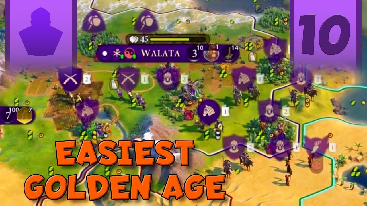 Civ 6 Byzantium - Easiest Golden Age So Far - Part 10 - YouTube