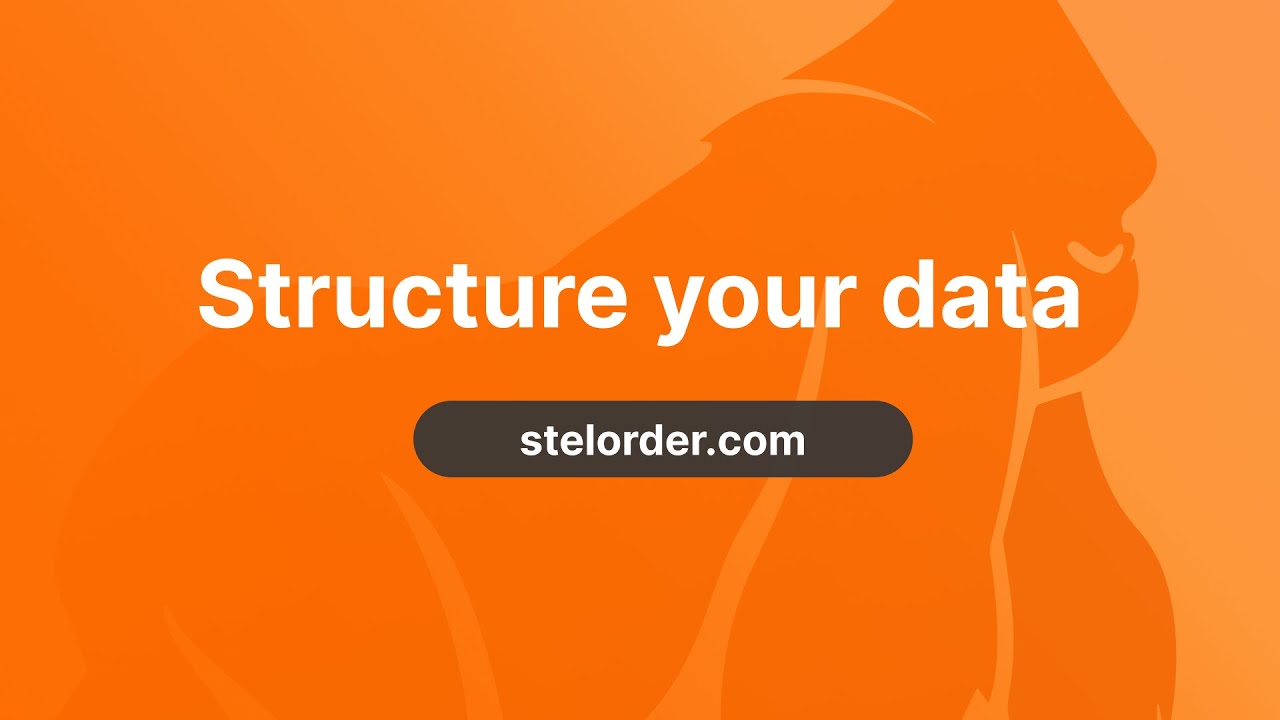 Structure your data - YouTube