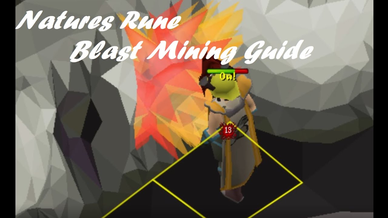 [Natures Rune] OSRS Blast Mining Guide - YouTube