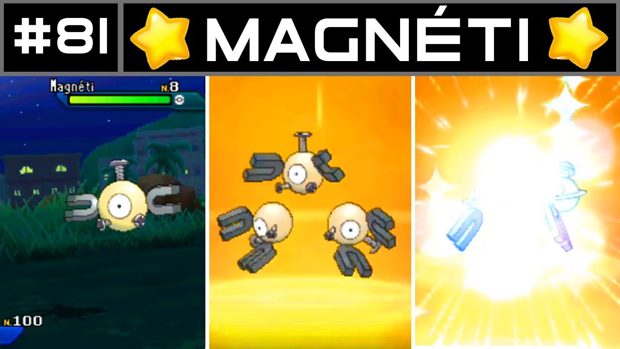 #081 : MAGNÉTI SHINY EN 189 SOS + évolutions ! (Magnemite Shiny) - YouTube