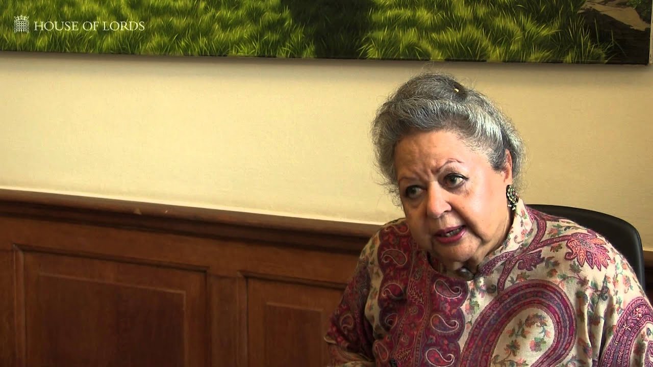 Baroness Flather | Women in democracy | House of Lords - YouTube