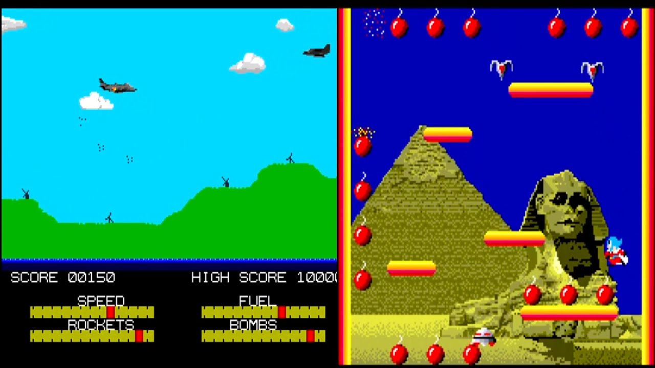 Let's Play ZX Harrier and Bomb Jack (with arcade music!) - New ZX ...