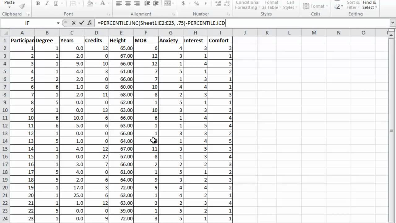 Using Excel To Calculate The Measures Of Variability YouTube using-excel-to-calculate-the-measures-of-variability-youtube