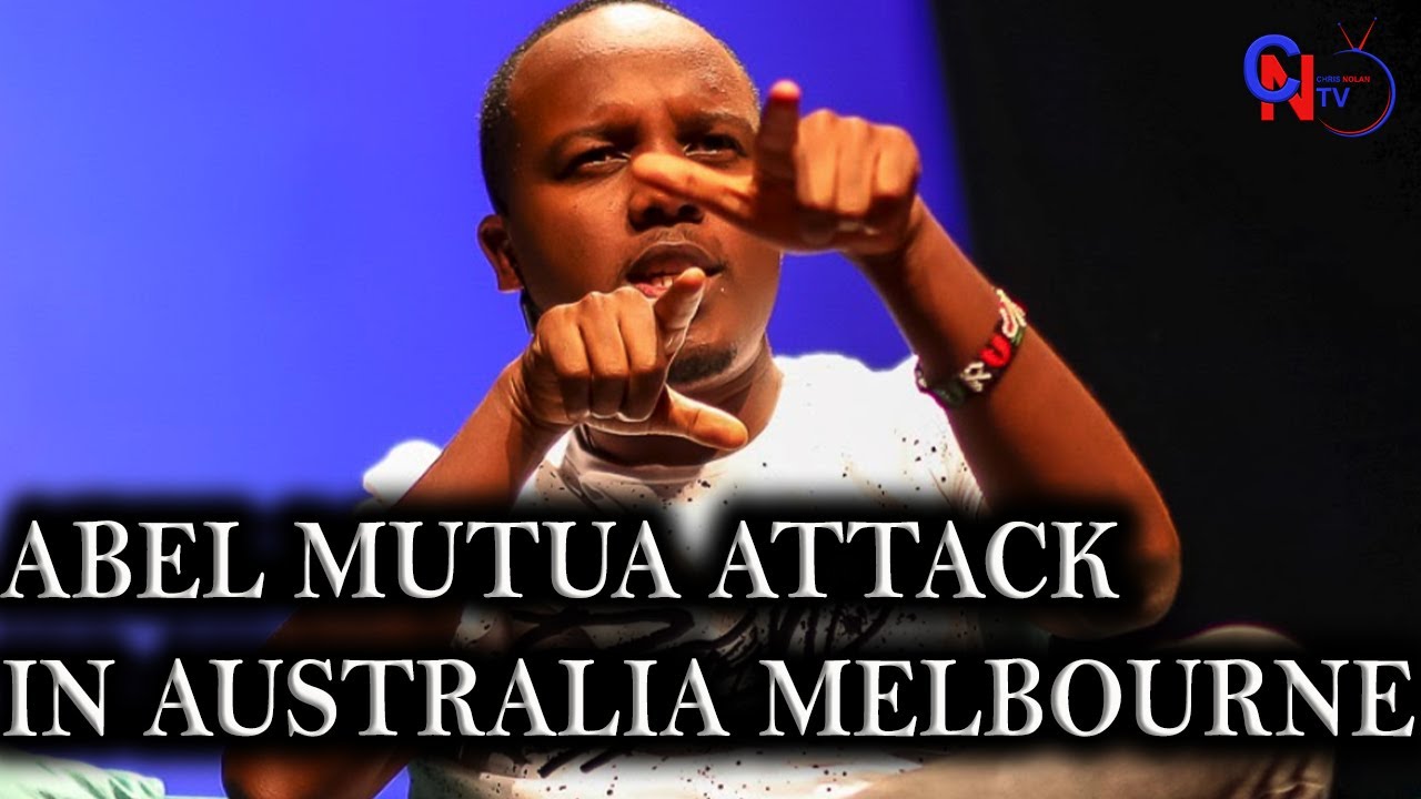 Abel Mutua 'Mkurugenzi' Attacked In Australia Melbourne For Not Being Funny.//Abel Best ...