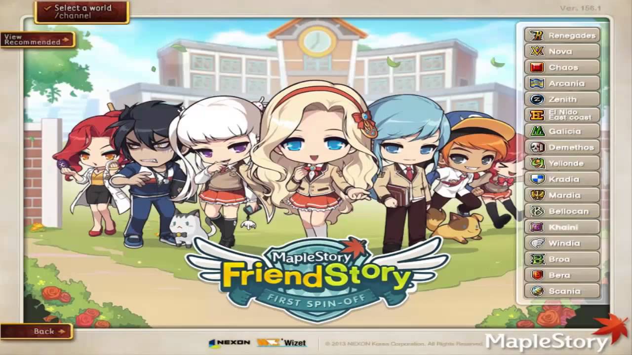 Maplestory Friend story intro and preview - YouTube