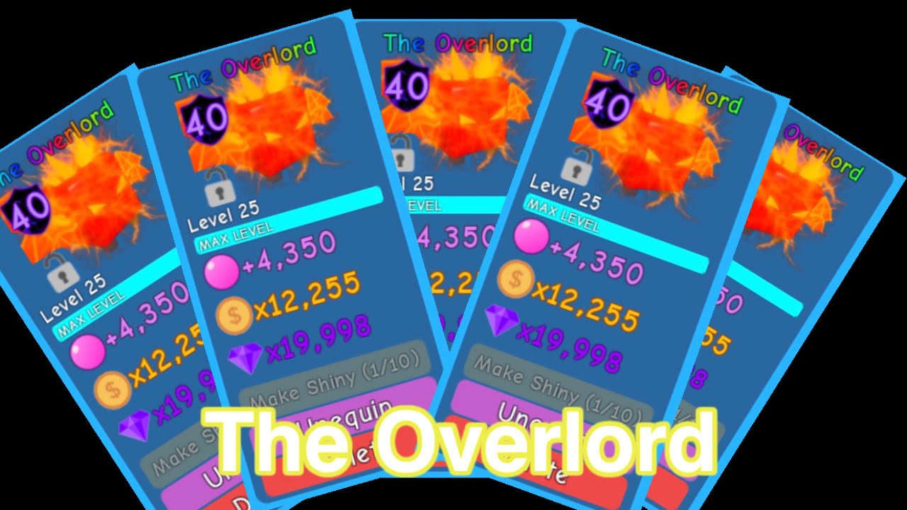 Easter Overlord Bubble Gum Simulator Youtube