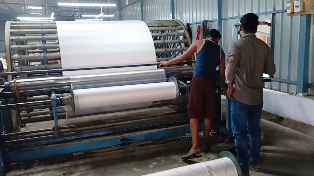#Suratviral : Sectional Warping Machine RI। RAPIER LOOMS । Fine Peace ...