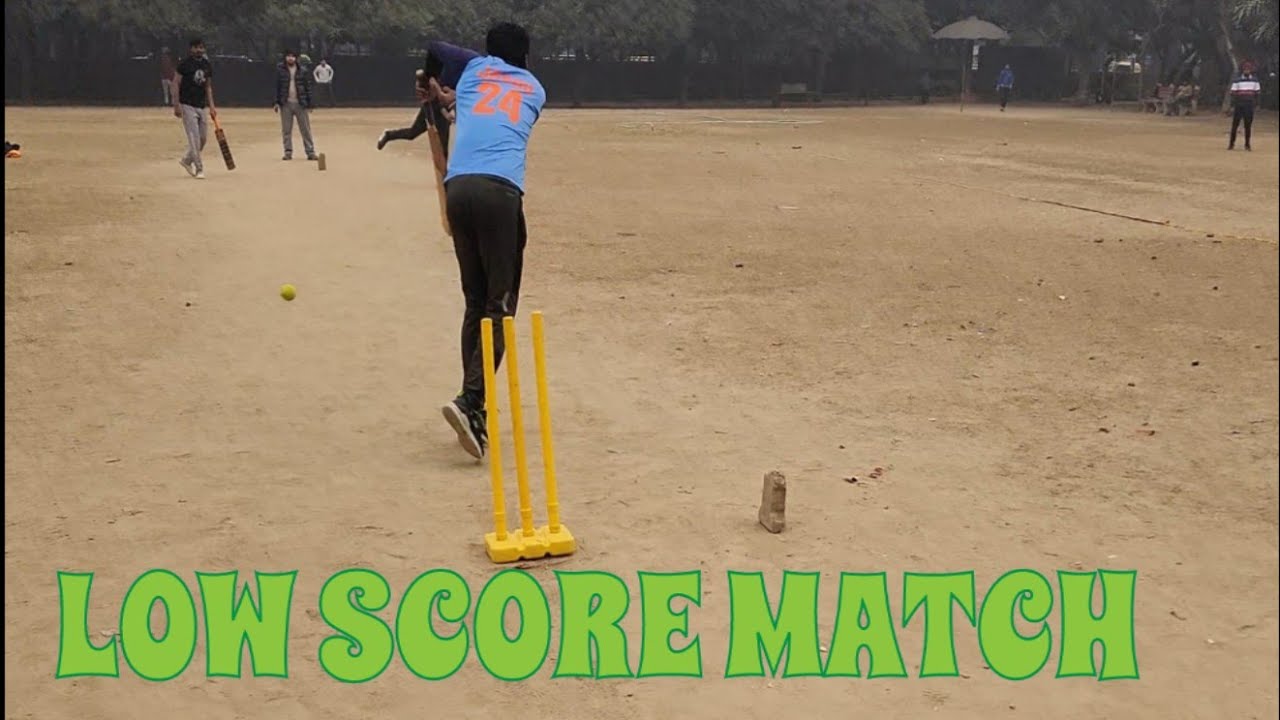 LOW SCORE MATCH 1ST INNINGS HIGHLIGHTS - YouTube