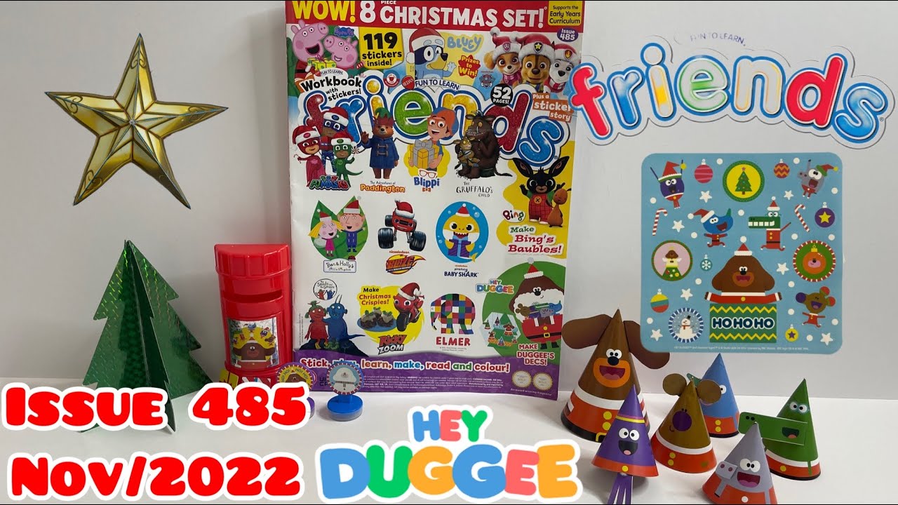 Friends magazine, Issue 485, Nov/2022, with Hey Duggee Letter to Santa ...