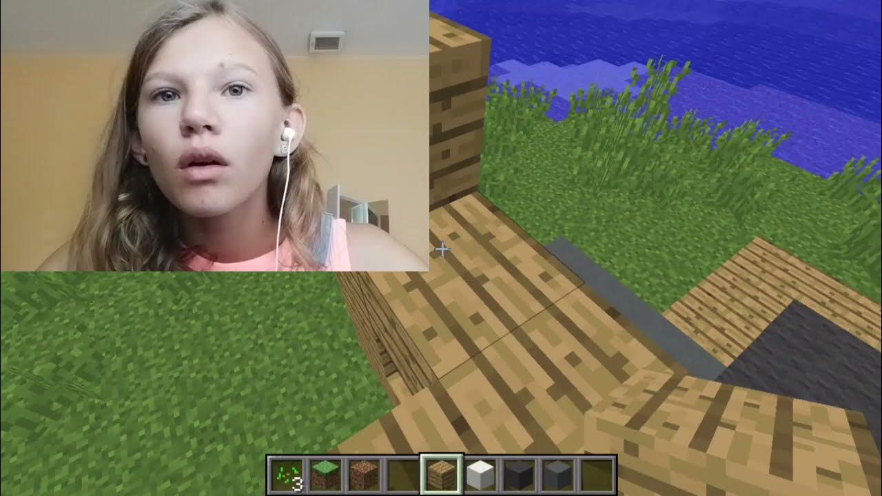 Minecraft - Stavení baráku do 20 min. (Lucka) - YouTube