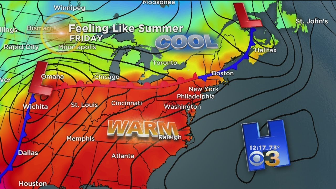 Midday Weather Update: Summer Heat Through Saturday - YouTube