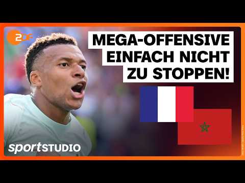 Frankreich – Marokko Highlights | Viertelfinale, FIFA WM 2026 | sportstudio