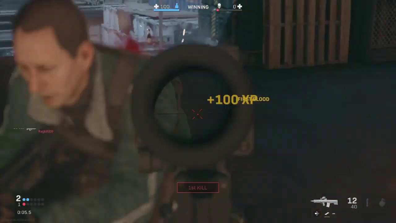 Call of Duty Modern Warfare my gun fight 1 vs 1 - YouTube