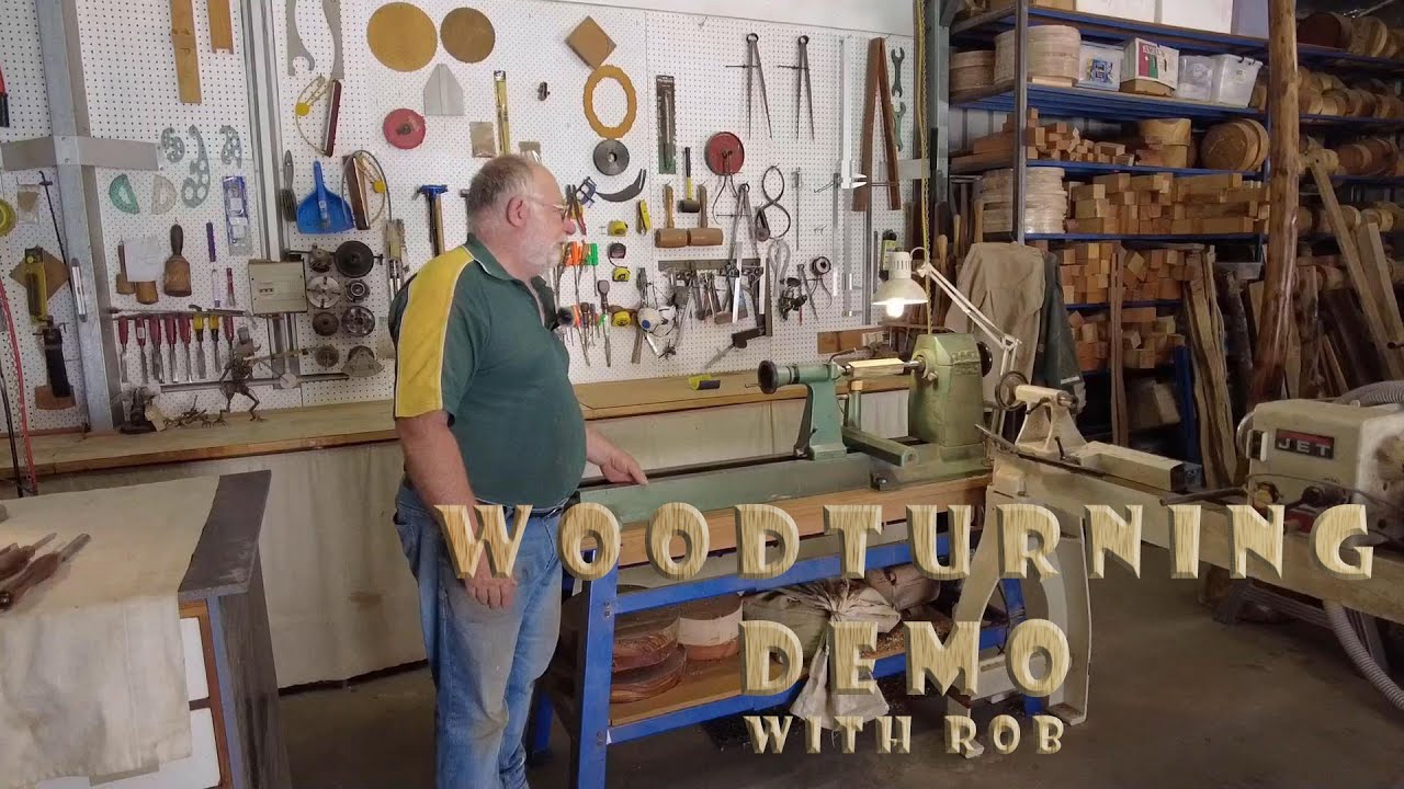 Woodturning Demo - YouTube