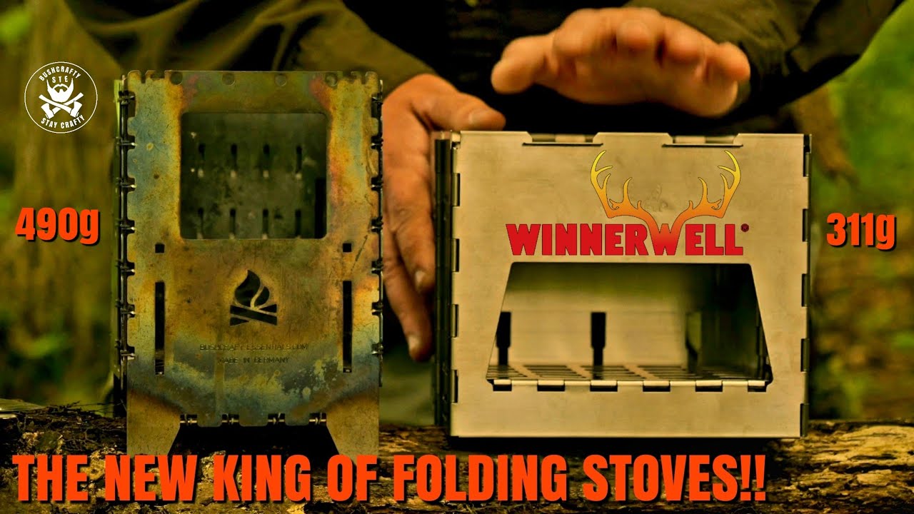 The Best Titanium Bushcraft Folding Stove Available!? 🔥 Winnerwell ...