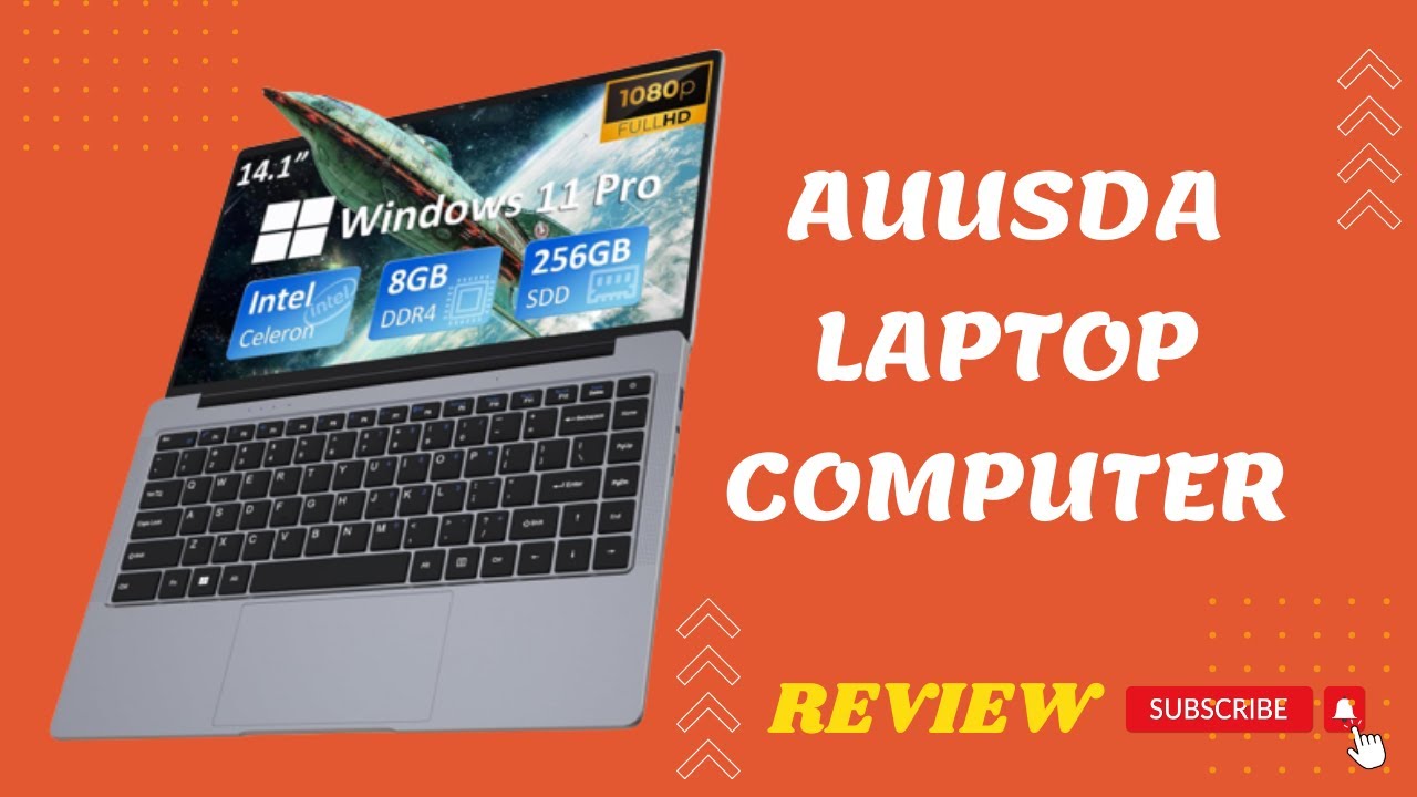 Efficient and Portable: Auusda Laptop Computer Review - YouTube