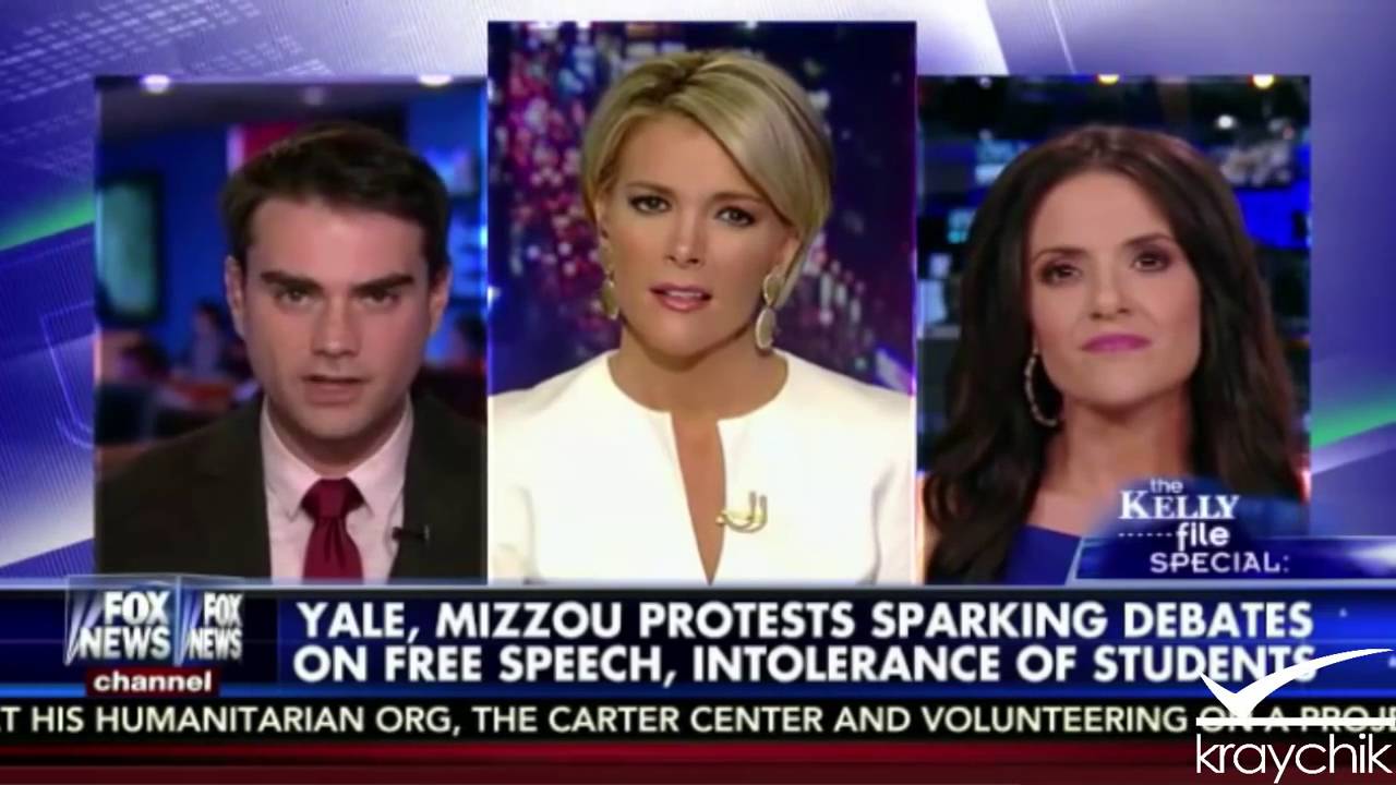 Ben Shapiro w/Megyn Kelly; Mizzou Controversy; 11 10 2015 - YouTube