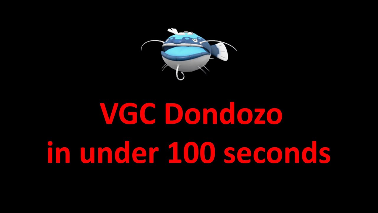 Dondozo Explained In Under 100 Seconds // Scarlet and Violet VGC - YouTube