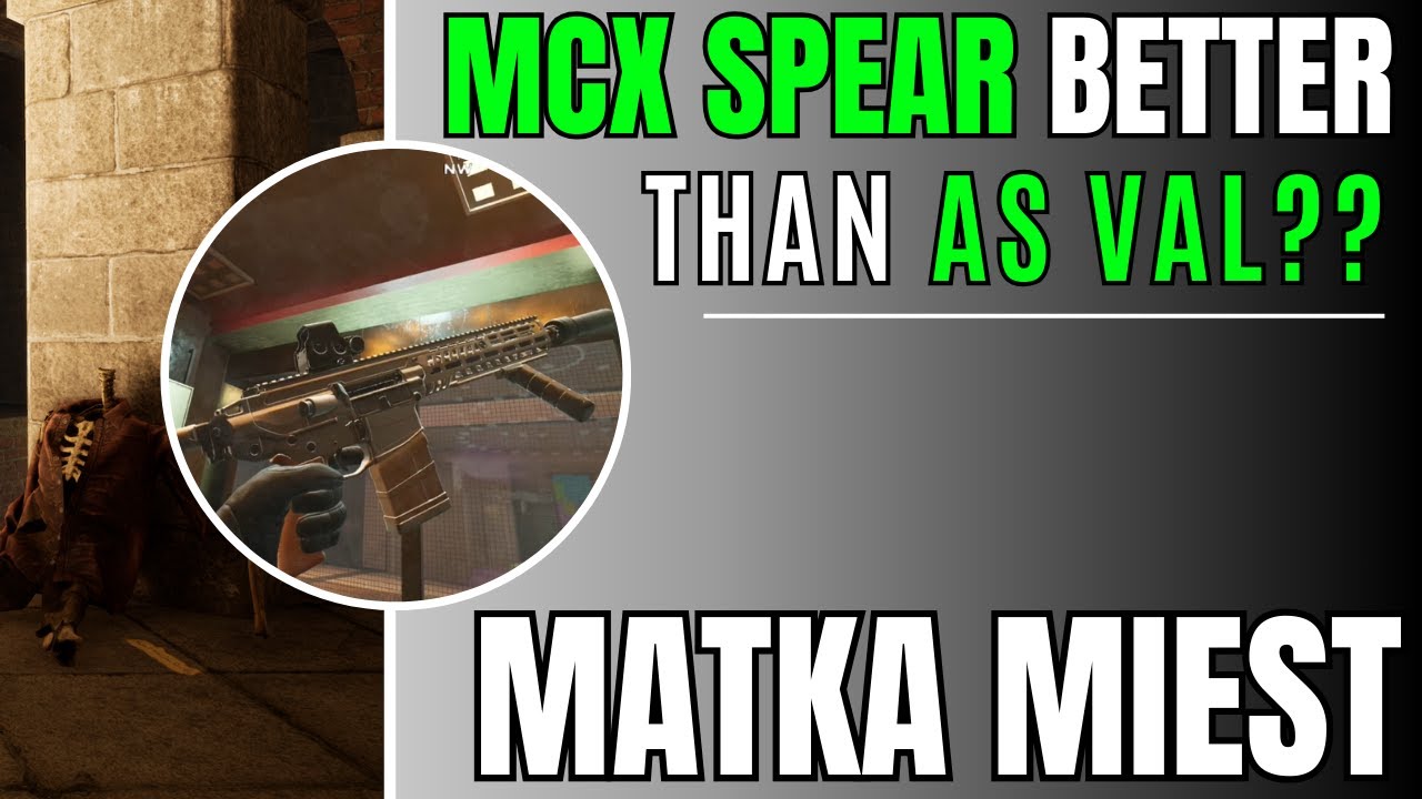 IS the MCX SPEAR BETTER Than the AS VAL in Ghosts of Tabor?? - YouTube