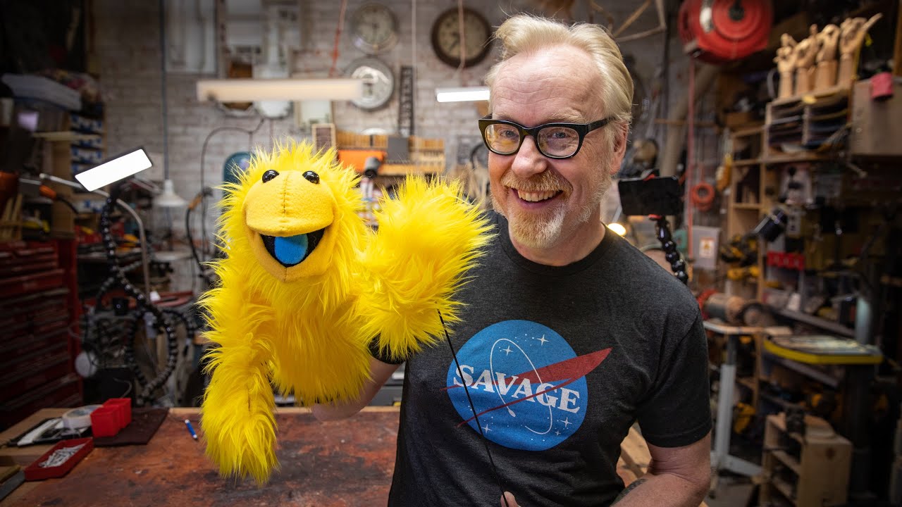 Adam Savage's One Day Builds: Monster Puppet Kit! - YouTube