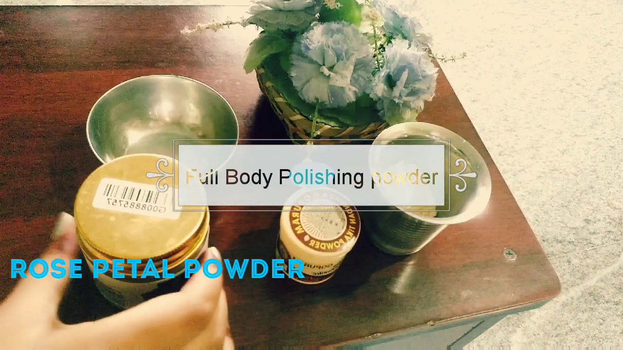 Full Body Polishing Powder/For Soft and glowing Skin tone/Easy to make ...