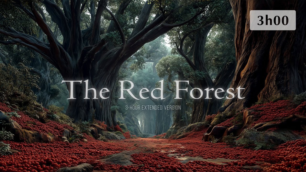 The Red Forest – An Ethereal Fantasy Journey for Peaceful Contemplation ...