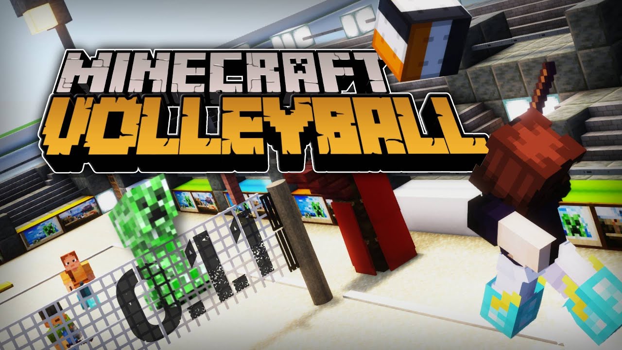 Minecraft Volleyball Mod [ALPHA] – Play With Us on the Server! - YouTube