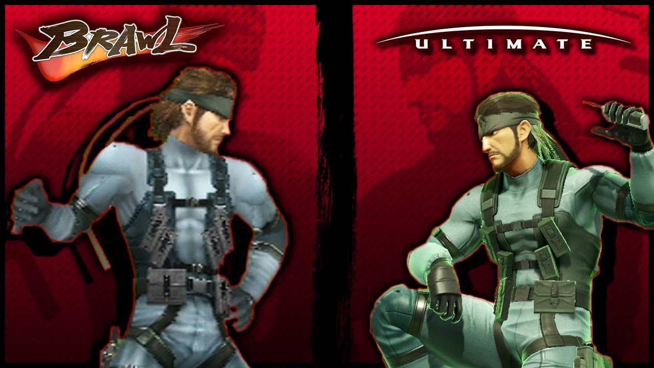 Snake Comparison (Brawl/Ultimate) - YouTube