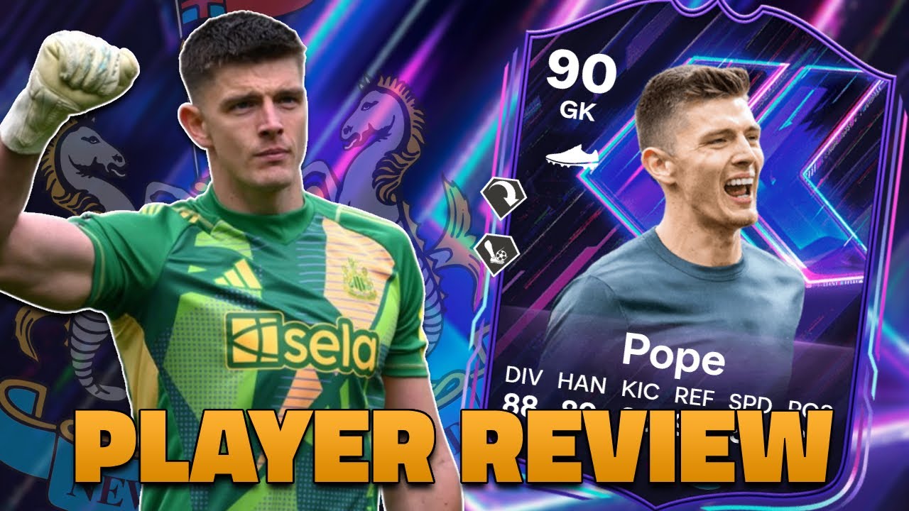 Should You COMPLETE 90 Flashback Nick Pope??? | FC25 Player Review ...
