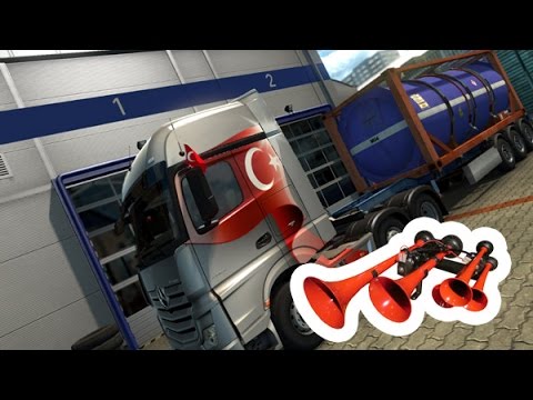 Euro Truck 2 - Mercedes Benz Gemi Kornası İndir