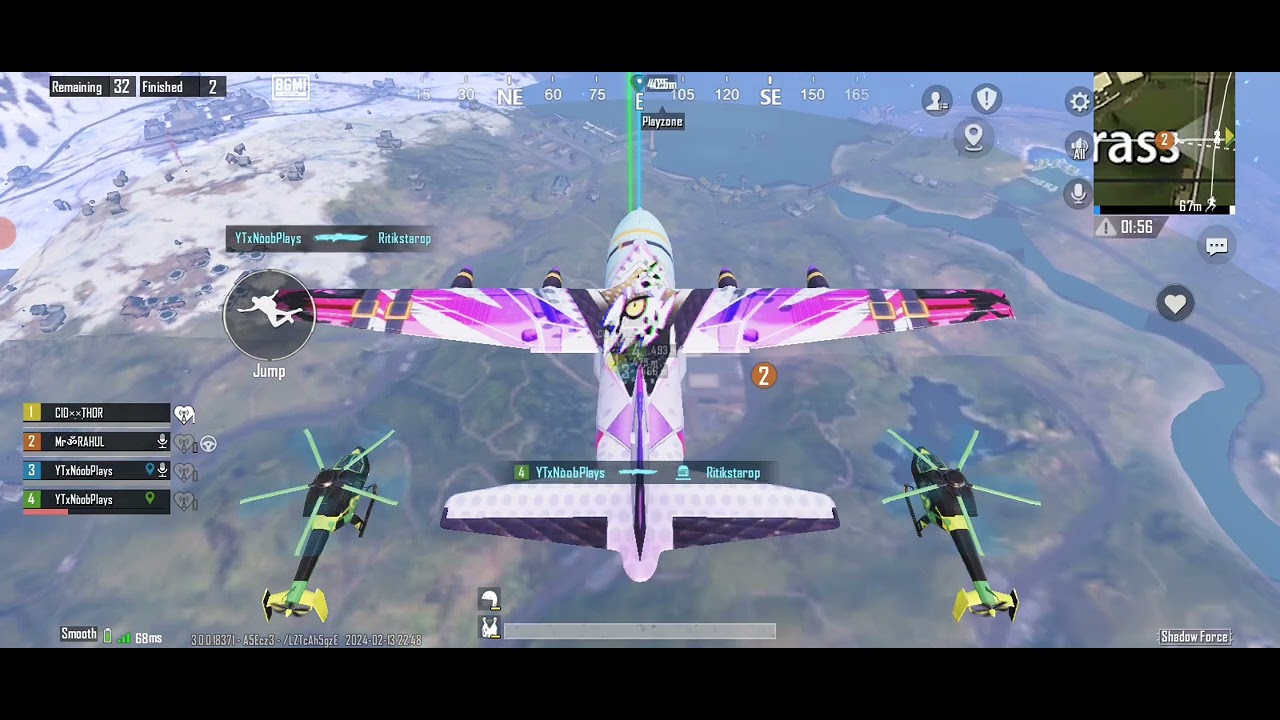 My First Match in *NEW* Shadow Force 3.0 Update in BGMI 🔥 World Record ...