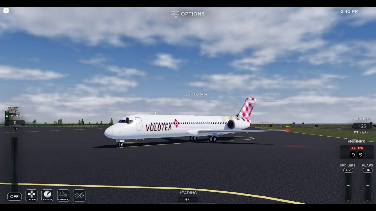 Project Flight | Boeing 717 Volotea | Full flight Menorca - Gran ...