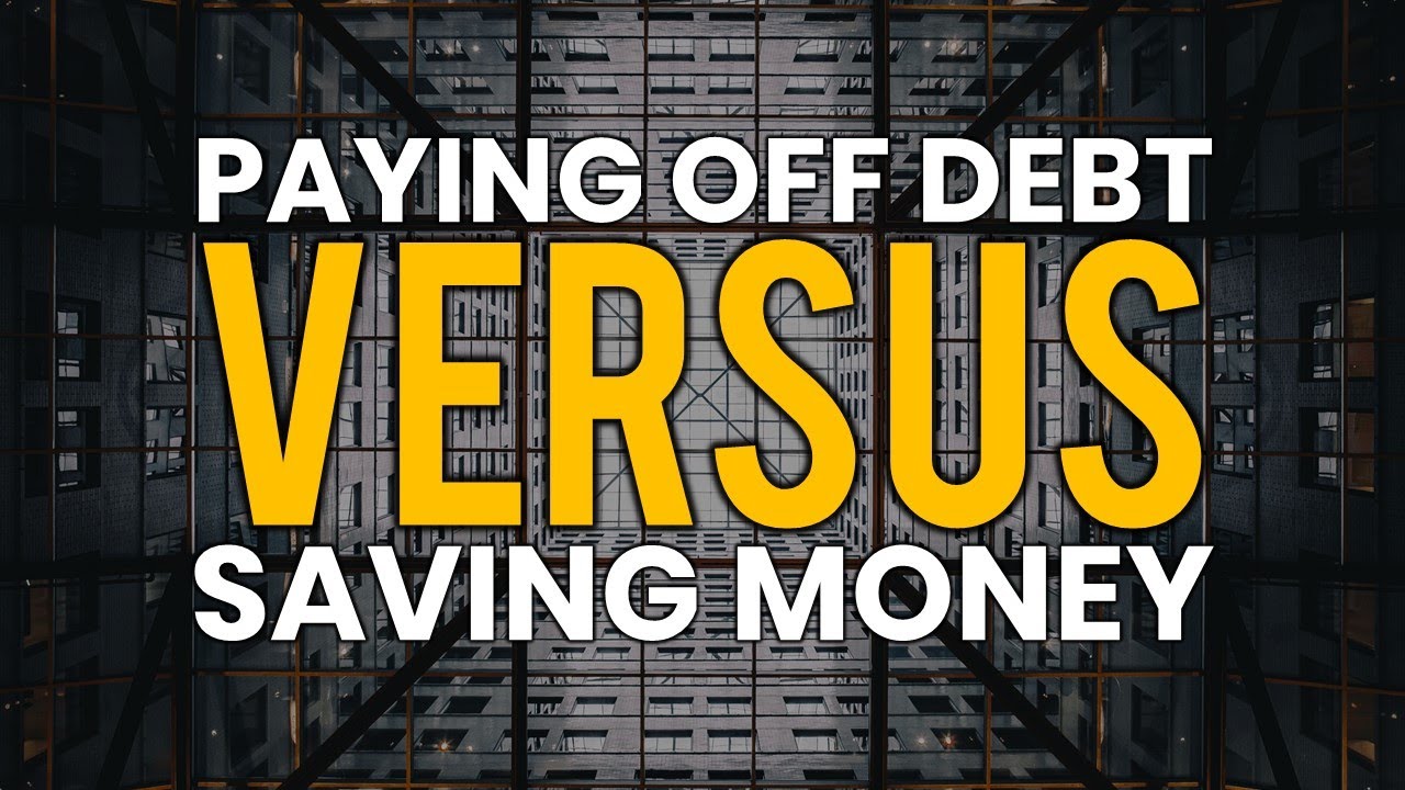 Paying Off Debt Vs Saving Money What To Do First Debt Free