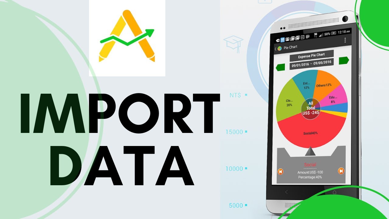 How to Import Data to AndroMoney App 2025? - YouTube