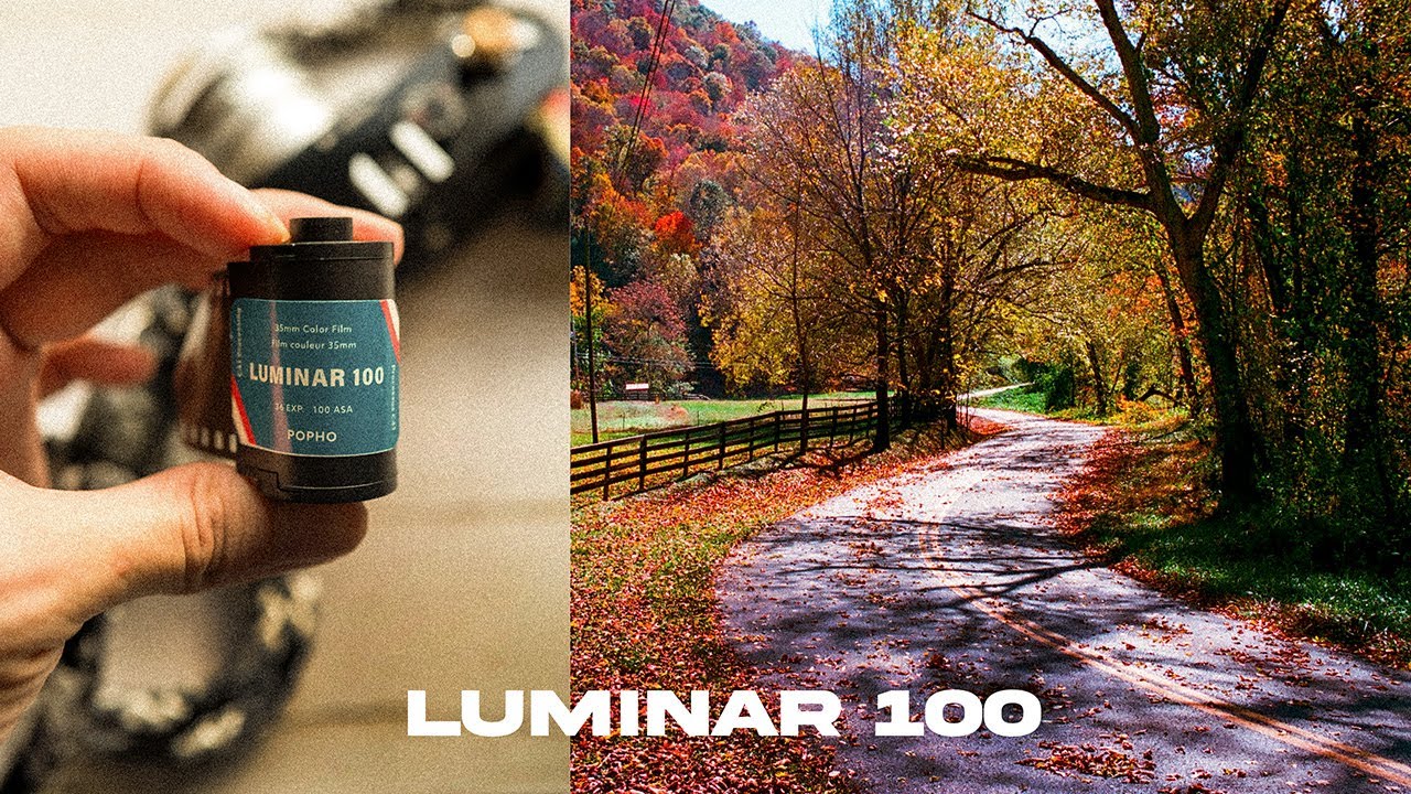 The PERFECT Landscape Film - Shooting Fall Color on Luminar 100 - YouTube