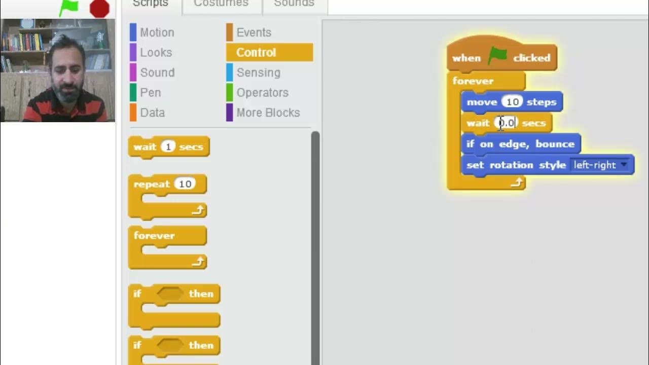 How to program sprite using scratch 2.0 part 2 | Algorithm | Problem Solving Skills | - YouTube