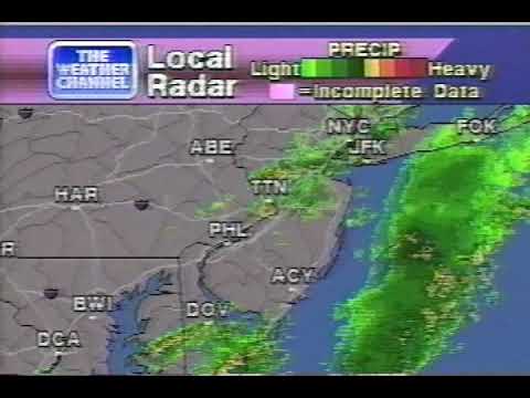 Weather Channel Local Forecast clip 1228 AM Tuesday July 16 1996 - YouTube