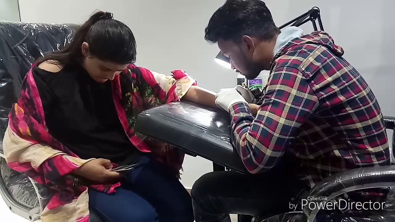 Atul name tattoo - YouTube