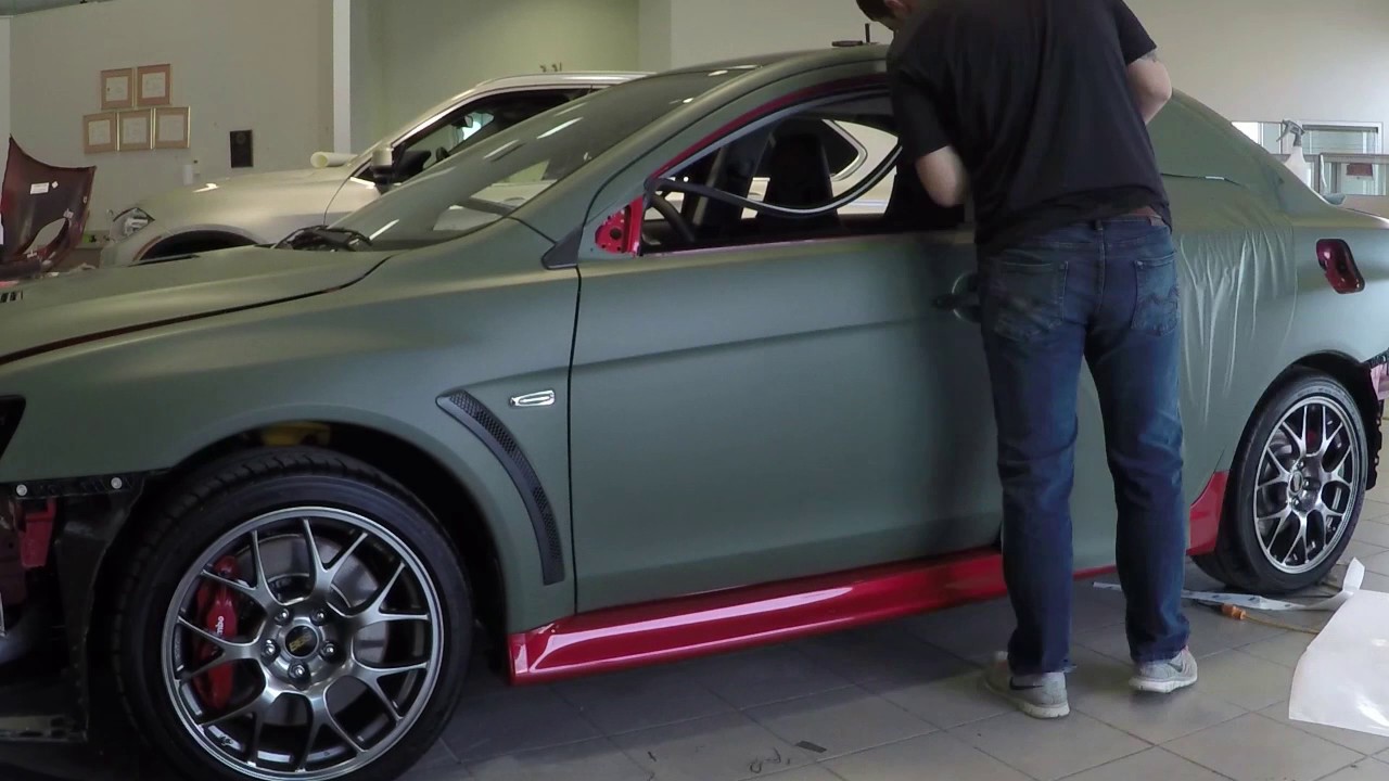 The Lancer Evolution 'Final Edition' Wrap - YouTube