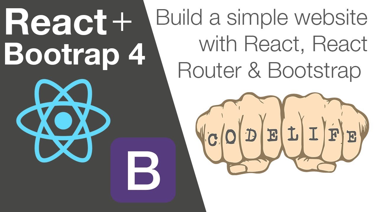 How To Build A Website With React React Router And Bootstrap 4 Part 4559