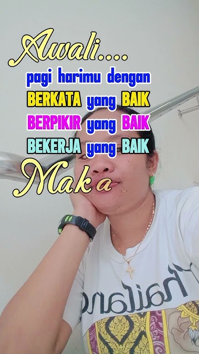 salom slmt pagi dan slmt bkrj..... - YouTube