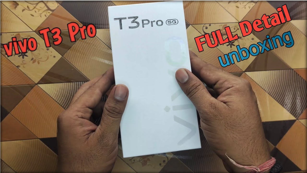 Vivo T3 Pro Unboxing, Camera' Gaming Vivo T3 Pro Excellent phone from ...