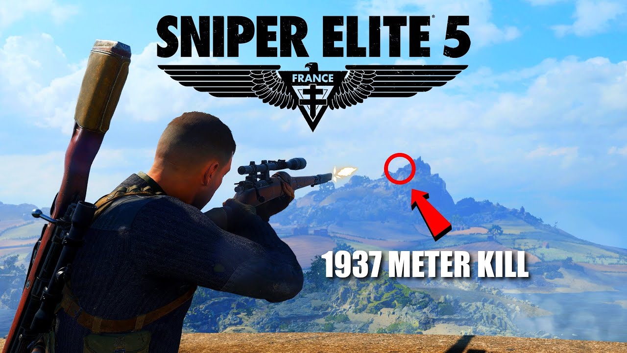 DO THIS for the LONGEST KILL in the game - Sniper Elite 5 - YouTube