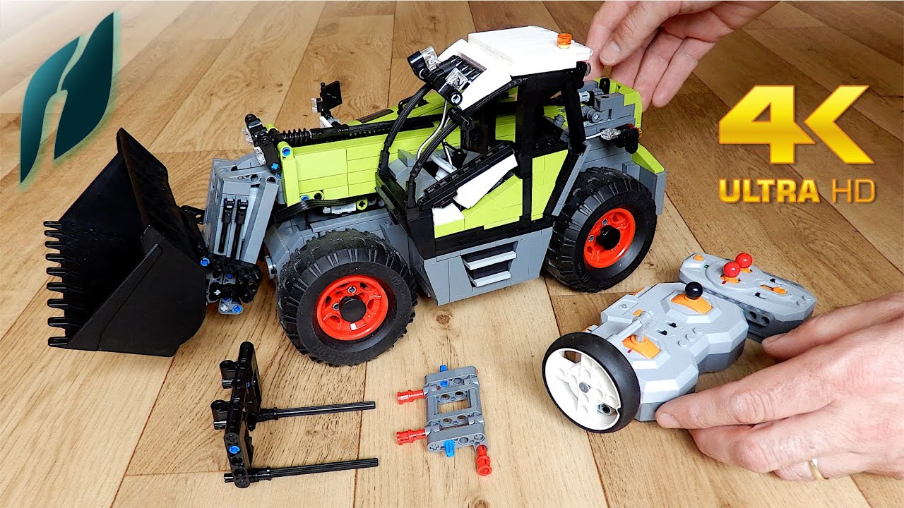 CaDA Bricks Master Series Telehandler | C61051W (Hands-on) - YouTube