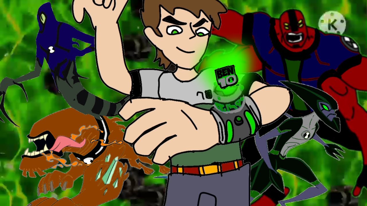 Ben 10 original aliens transformation (+13) - YouTube