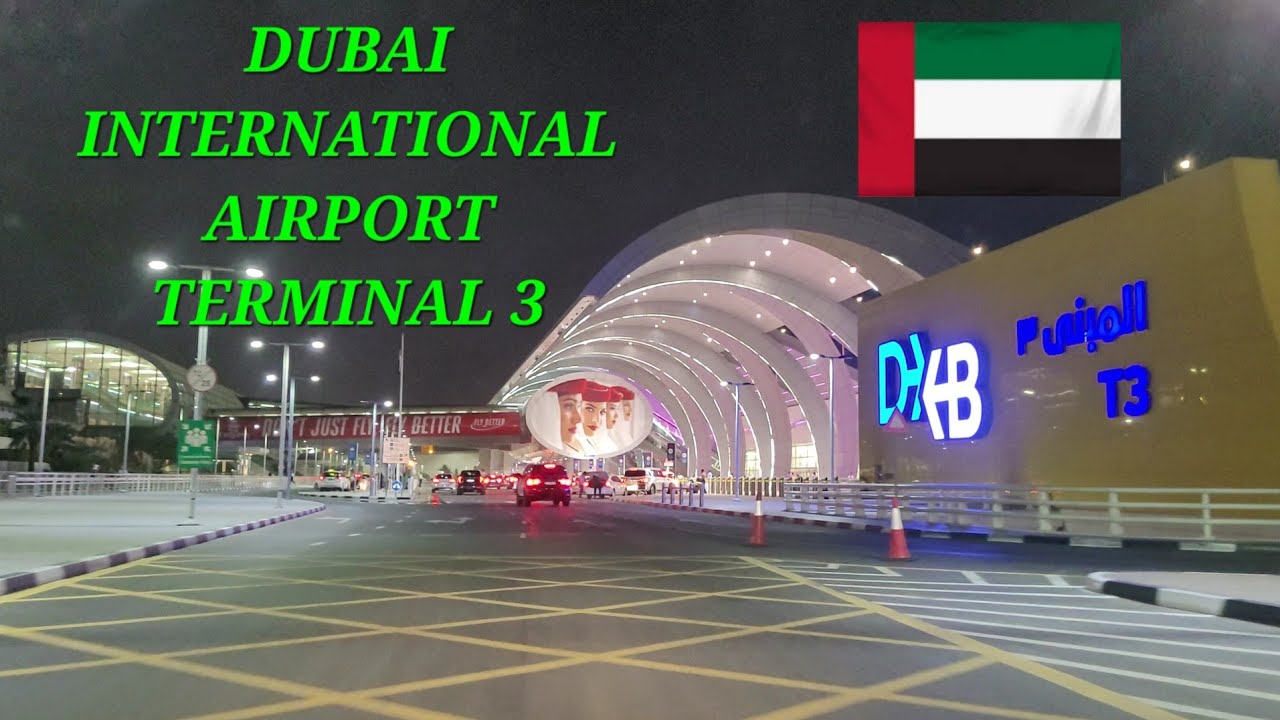 Airport Terminal At Night